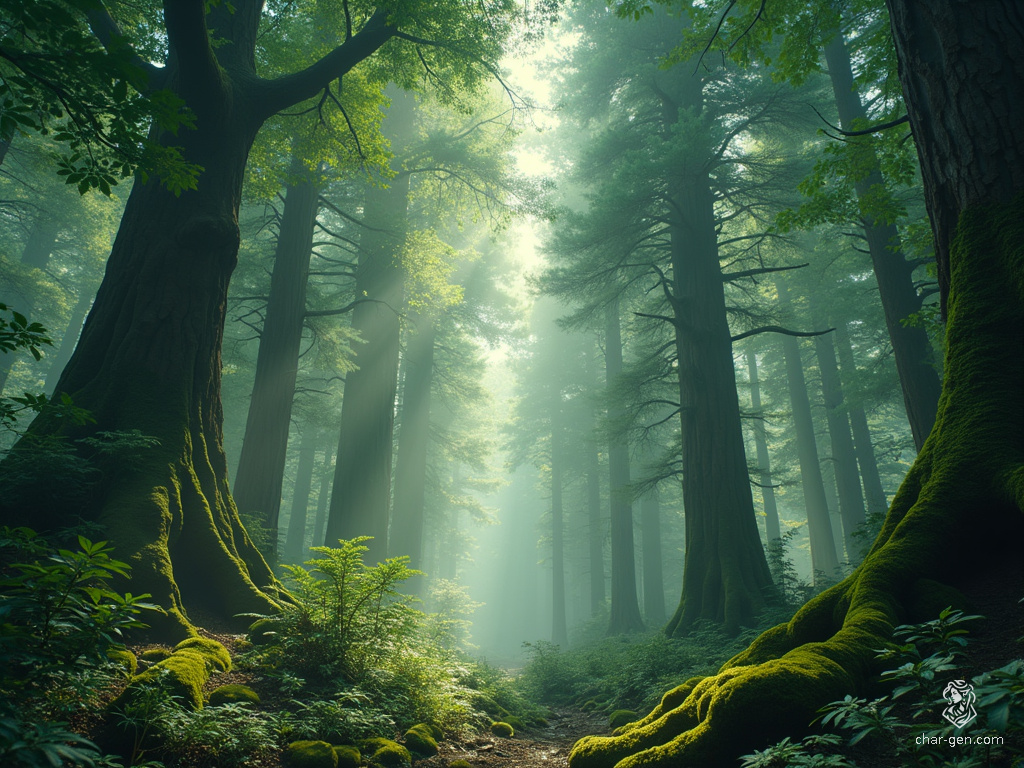 Neverwinter Wood - The Mystical, Ancient Forest | Landscape Fantasy Art ...