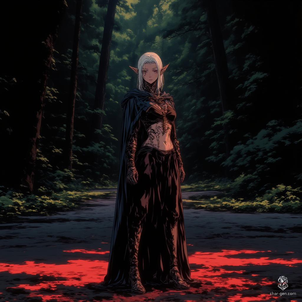 CharGen: D&D Character Art by Bard3271 - in A female half elf with ...