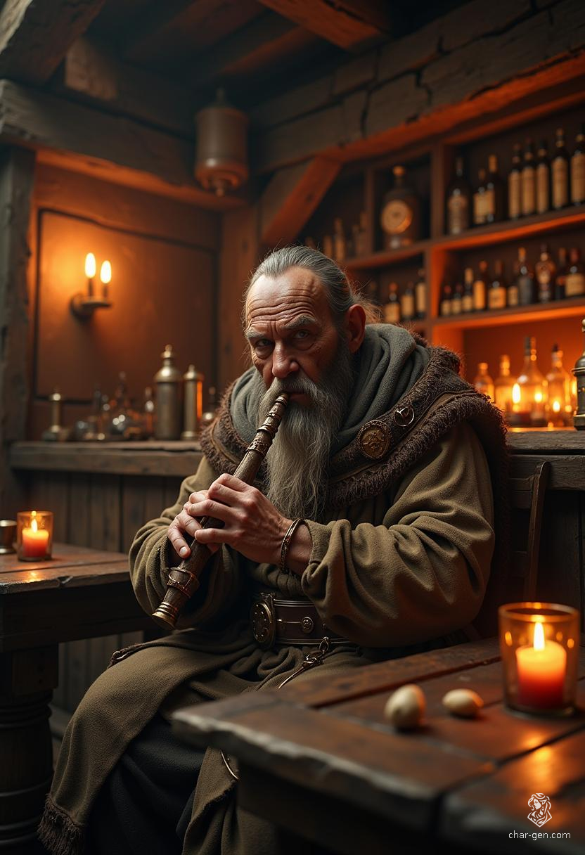 CharGen: D&D Npc Art by TheJSmaster - Dwarf Bard Historian in Medieval ...