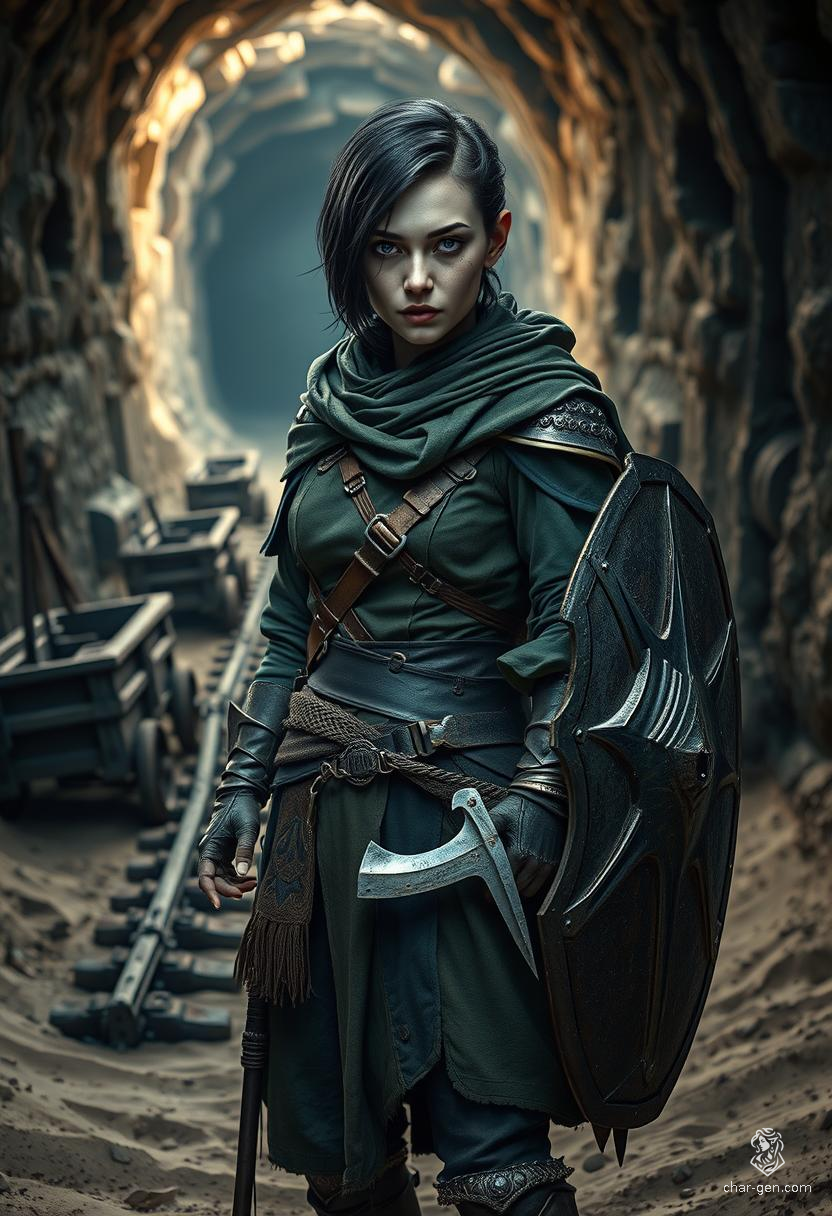 Human Ranger Guard | Npc Fantasy Art | CharGen