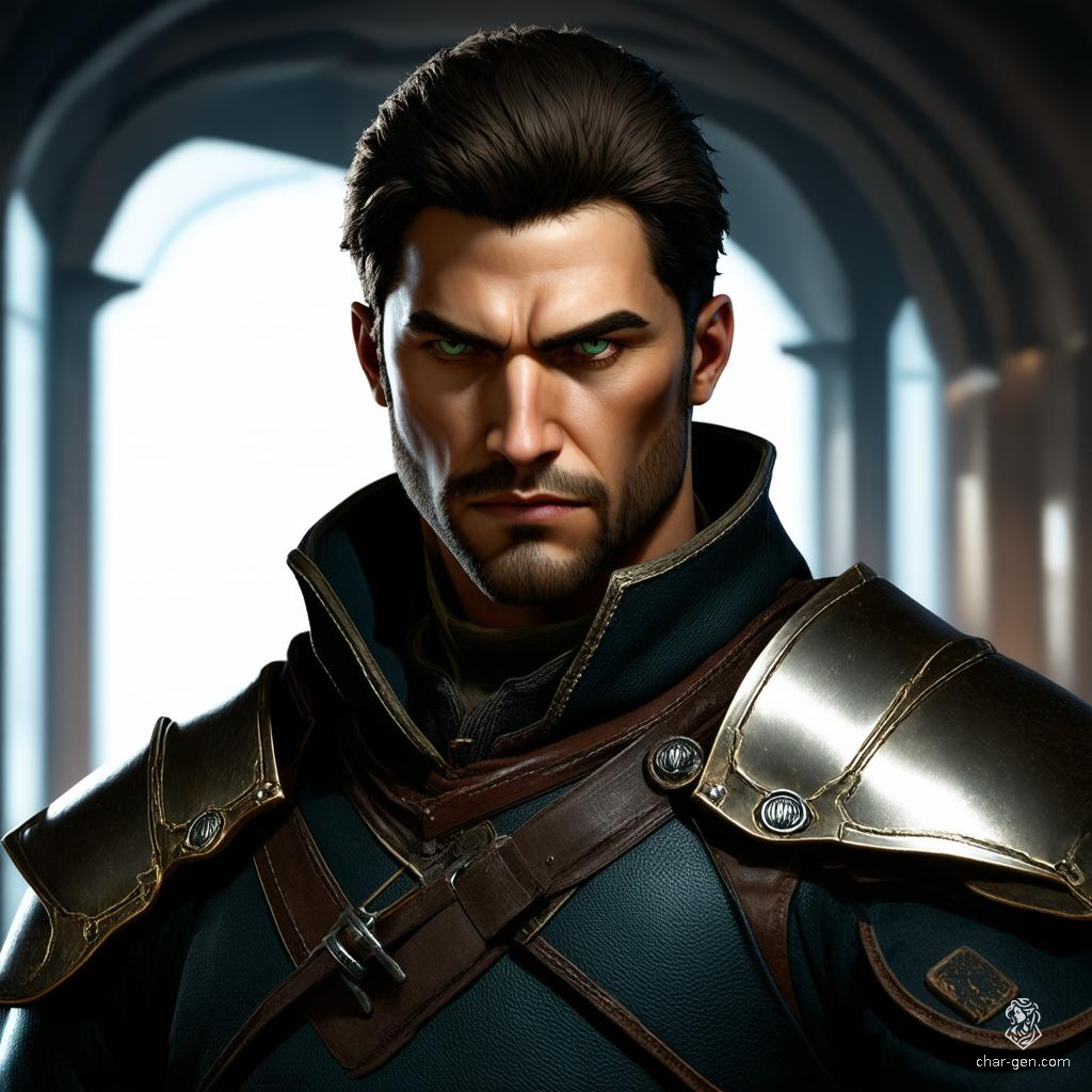 Human Wizard Assassin *NEW* | Npc Fantasy Art | CharGen