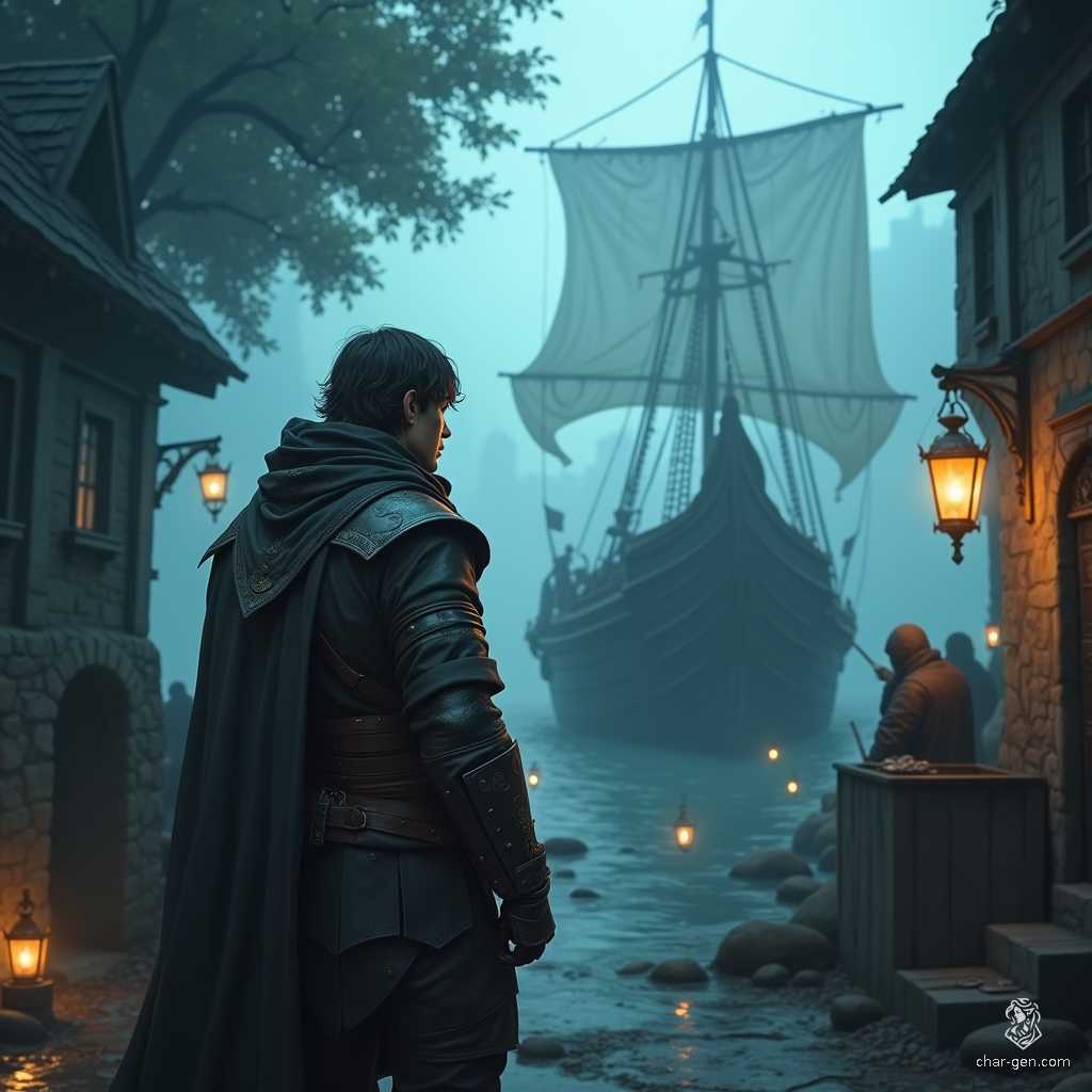 Human Rogue Bandit *NEW* | Npc Fantasy Art | CharGen