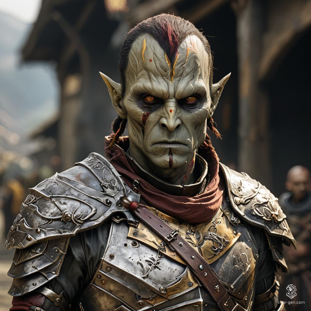 Githyanki Cleric Mercenary-Captain *NEW* | Npc Fantasy Art | CharGen