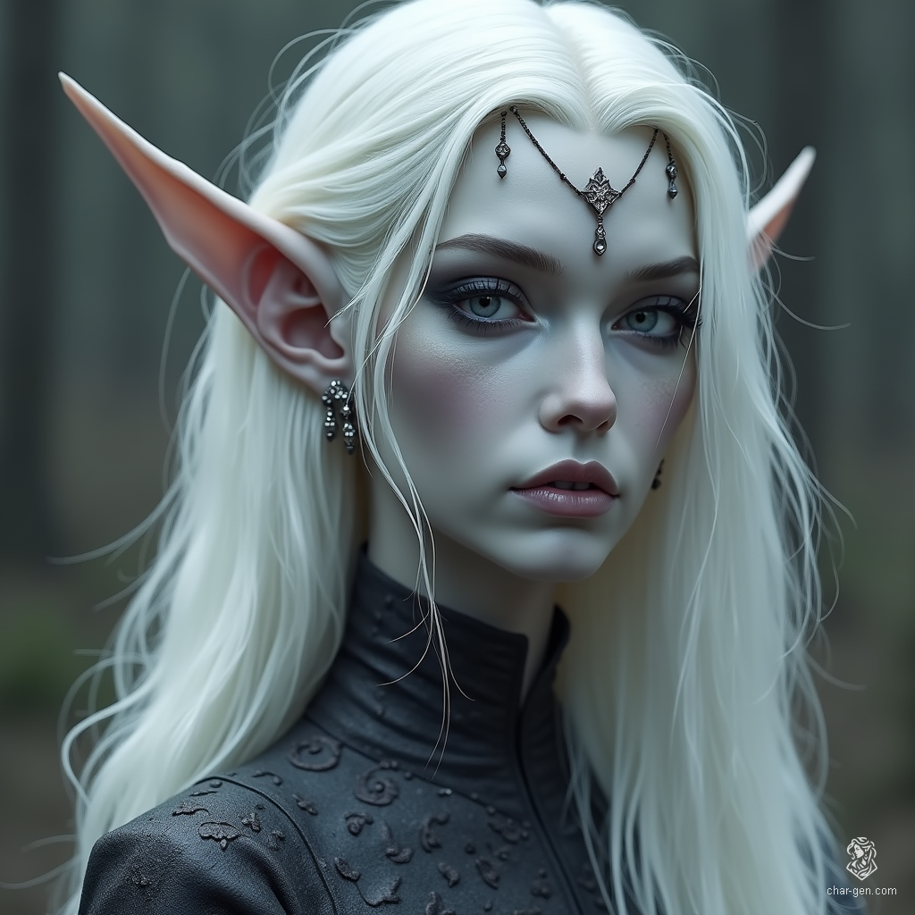 CharGen: D&D Character Art by Rogue2688 - in Drow Elf, drag queen ...