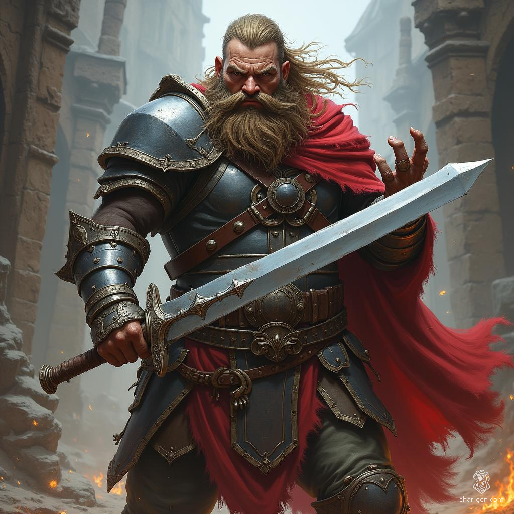 CharGen: D&D Character Art by Warlock2875 - in Grizzled and bloodied ...