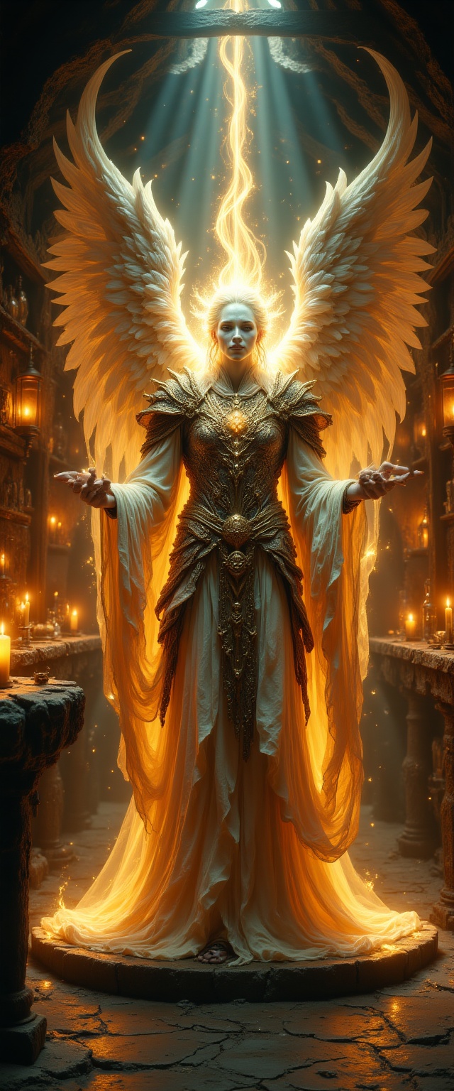 null null null Deva | Monster Fantasy Art | CharGen