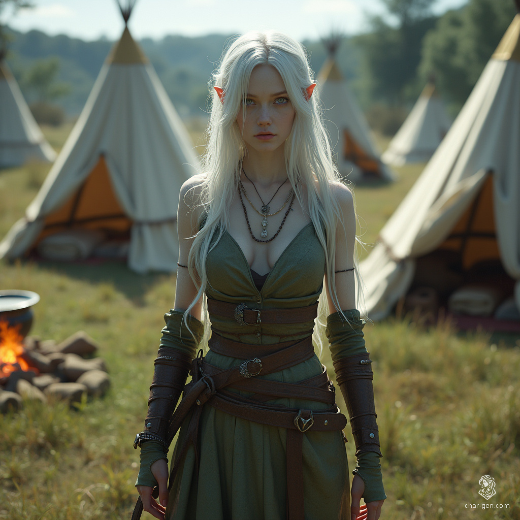 Changeling Rogue | Npc Fantasy Art | CharGen