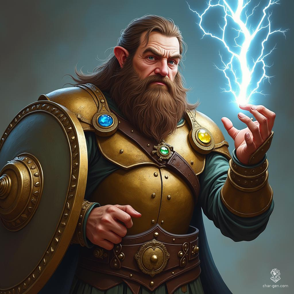 CharGen: D&D Character Art by Rogue3255 - in A middle-aged brown-haired ...