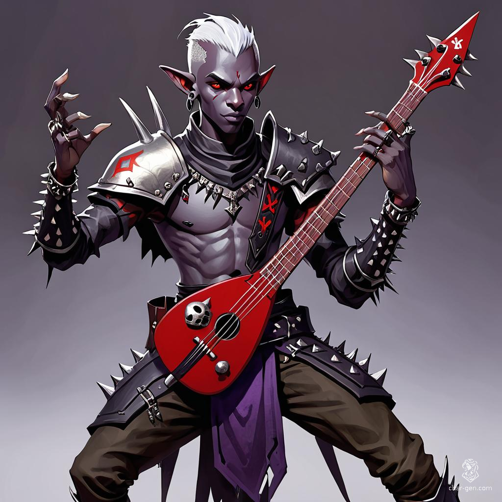 CharGen: D&D Character Art by Warlock2637 - in Create a tall Male Drow ...