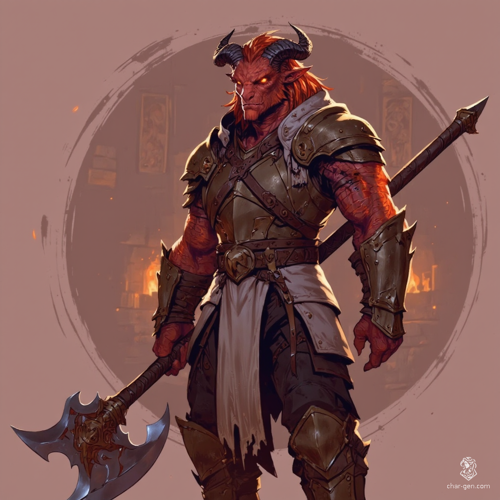 Chromatic Dragonborn Barbarian Mercenary-Captain *NEW* | Npc Fantasy ...