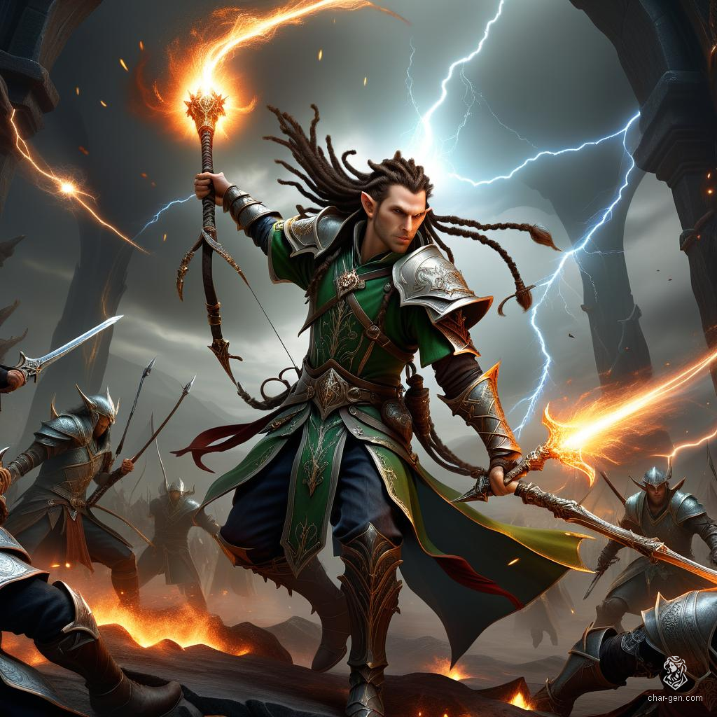 Elf Wizard | Npc Fantasy Art | CharGen