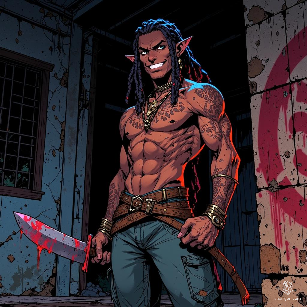 CharGen: D&D Character Art by Nyble - in **Design Boneblade, in a ...