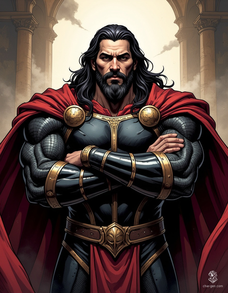 CharGen: D&D Character Art by Druid3232 - in A powerfull, tall and ...