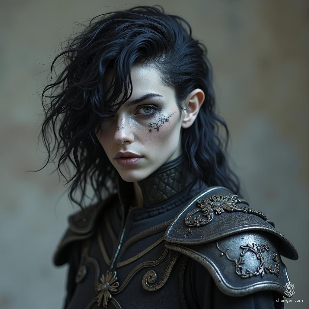 CharGen: D&D Character Art by Warlock2931 - in gray stone genasi with ...