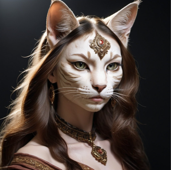 CharGen: D&D Character Art by Sorcerer5233 - in Liora is an female Tabaxi Bard. Medium sized ...