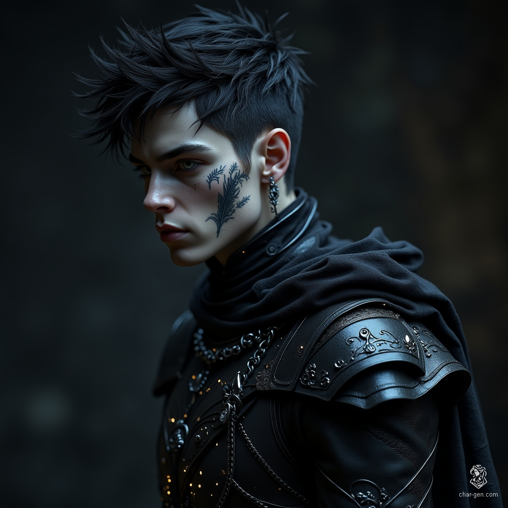 CharGen: D&D Character Art by Barbarian4081 - in male grey elf, cleric ...