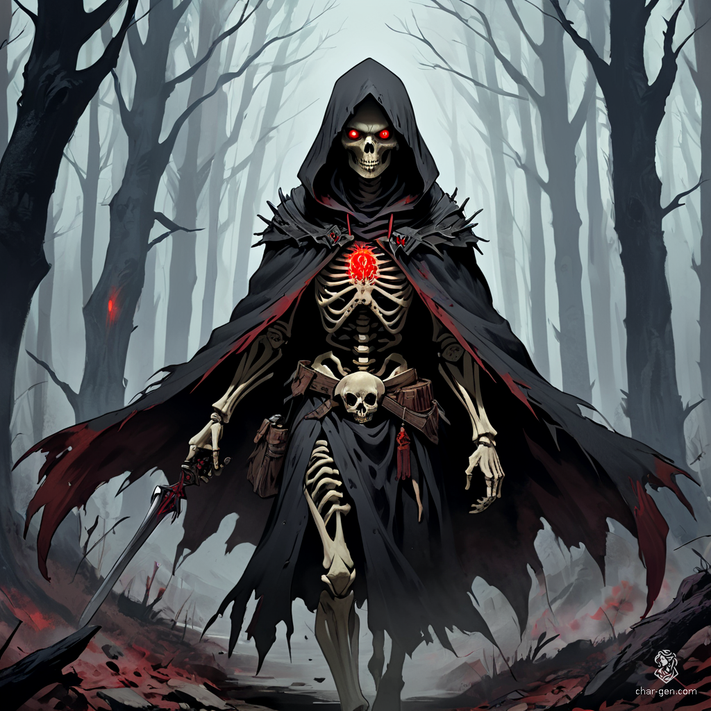 CharGen: D&D Character Art by Rogue3616 - in Amidst shadowy trees of ...