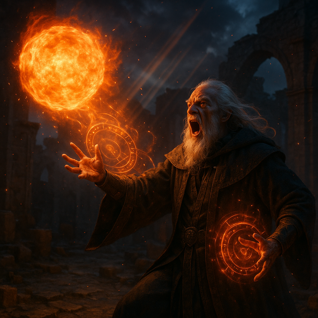 Fantasy Spell Art | Free AI Fantasy Generator | CharGen