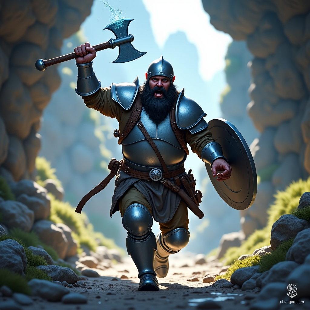 CharGen: Fantasy AI Image Generator - Character Art by ThyleUllar - in Full length, hyper ...