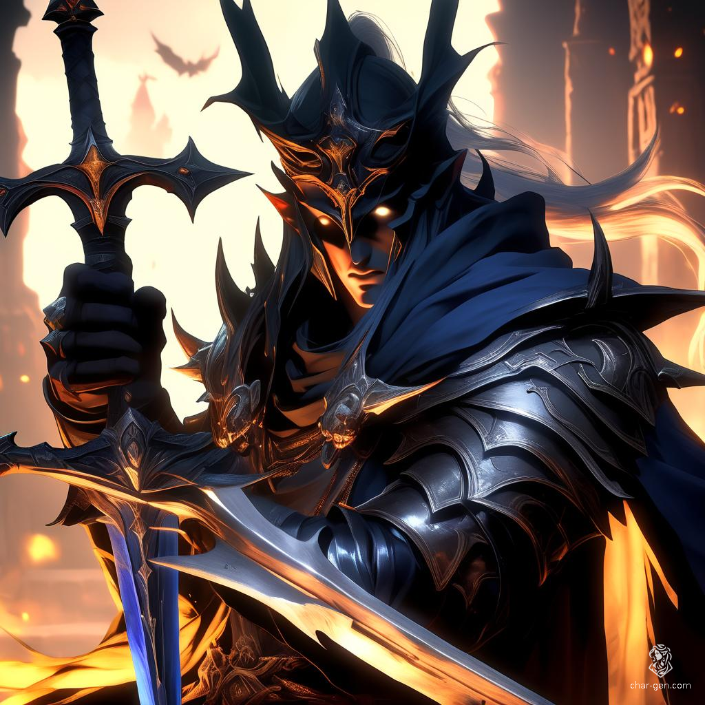 CharGen: D&D Item Art by CharGen - Shadowrend - Weapon