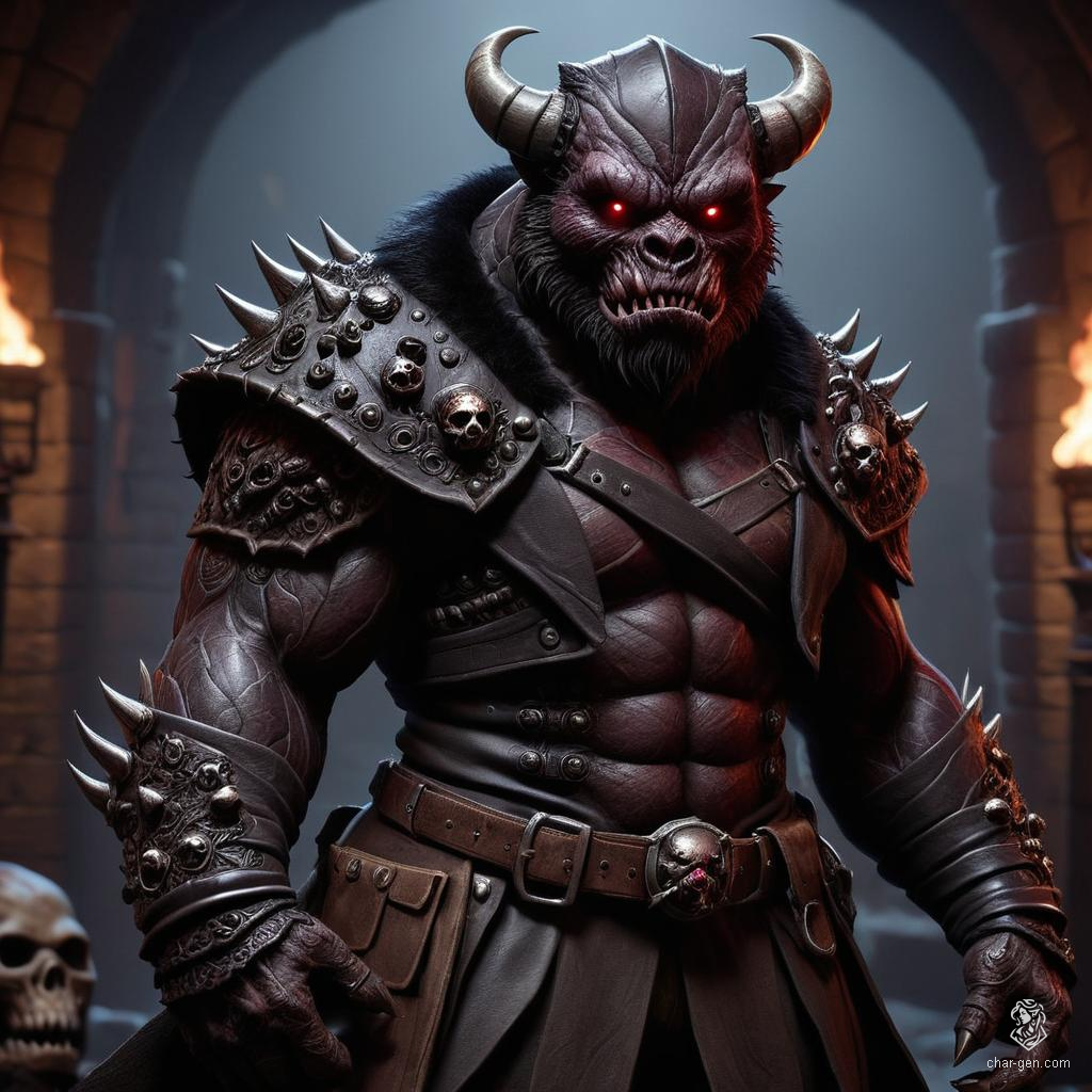 Bugbear Ranger | Npc Fantasy Art | CharGen